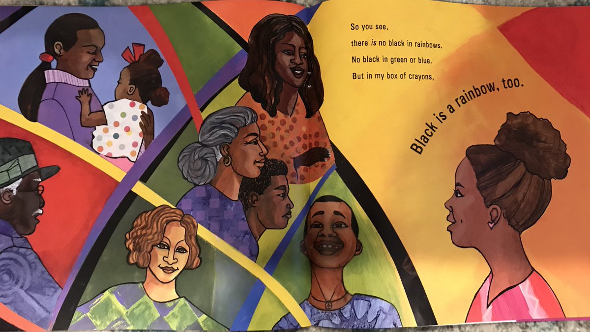 Black Is a Rainbow Color by Angela Joy, illustrated by Ekua Holmes | A ...