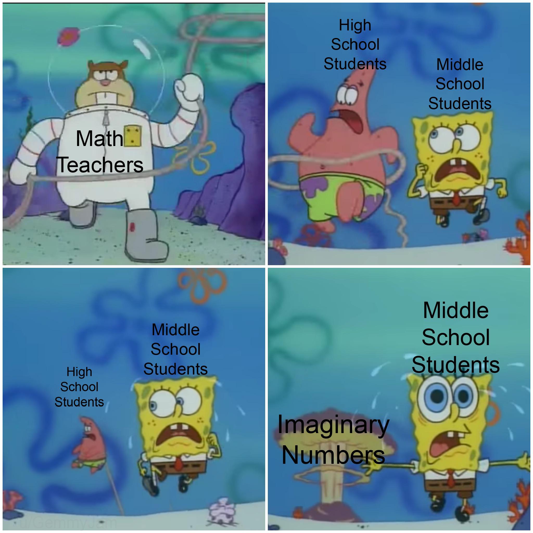 Calculus Memes Spongebob