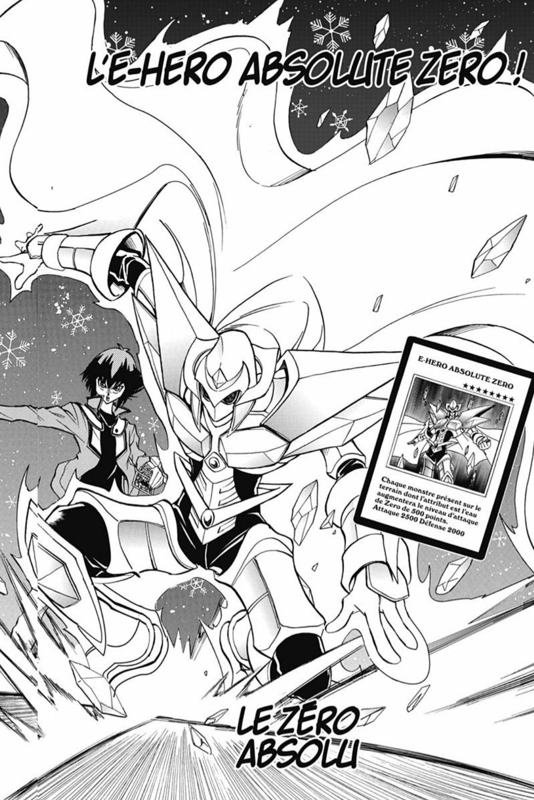 Elemental Hero Absolute Zero Manga