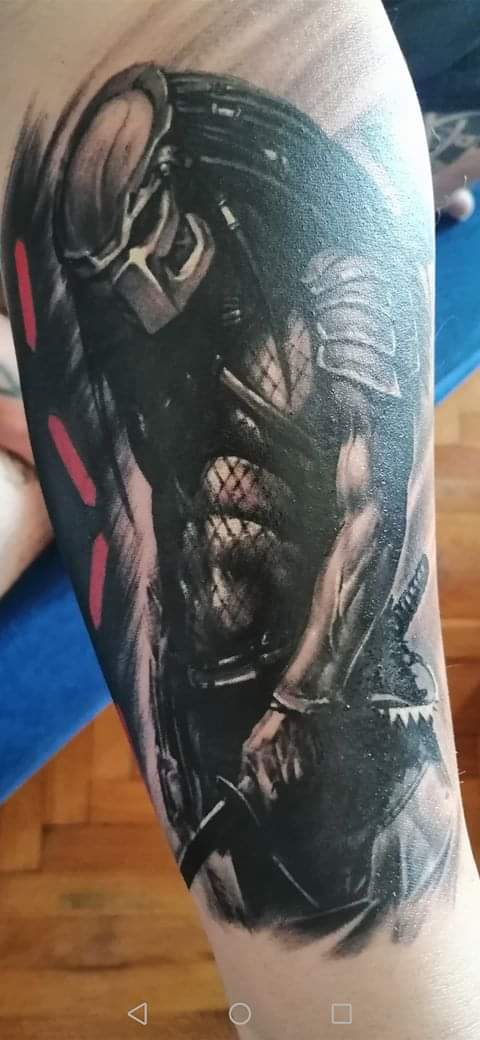Predator Tattoo Sleeve