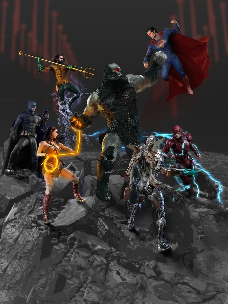 Darkseid Vs Justice League
