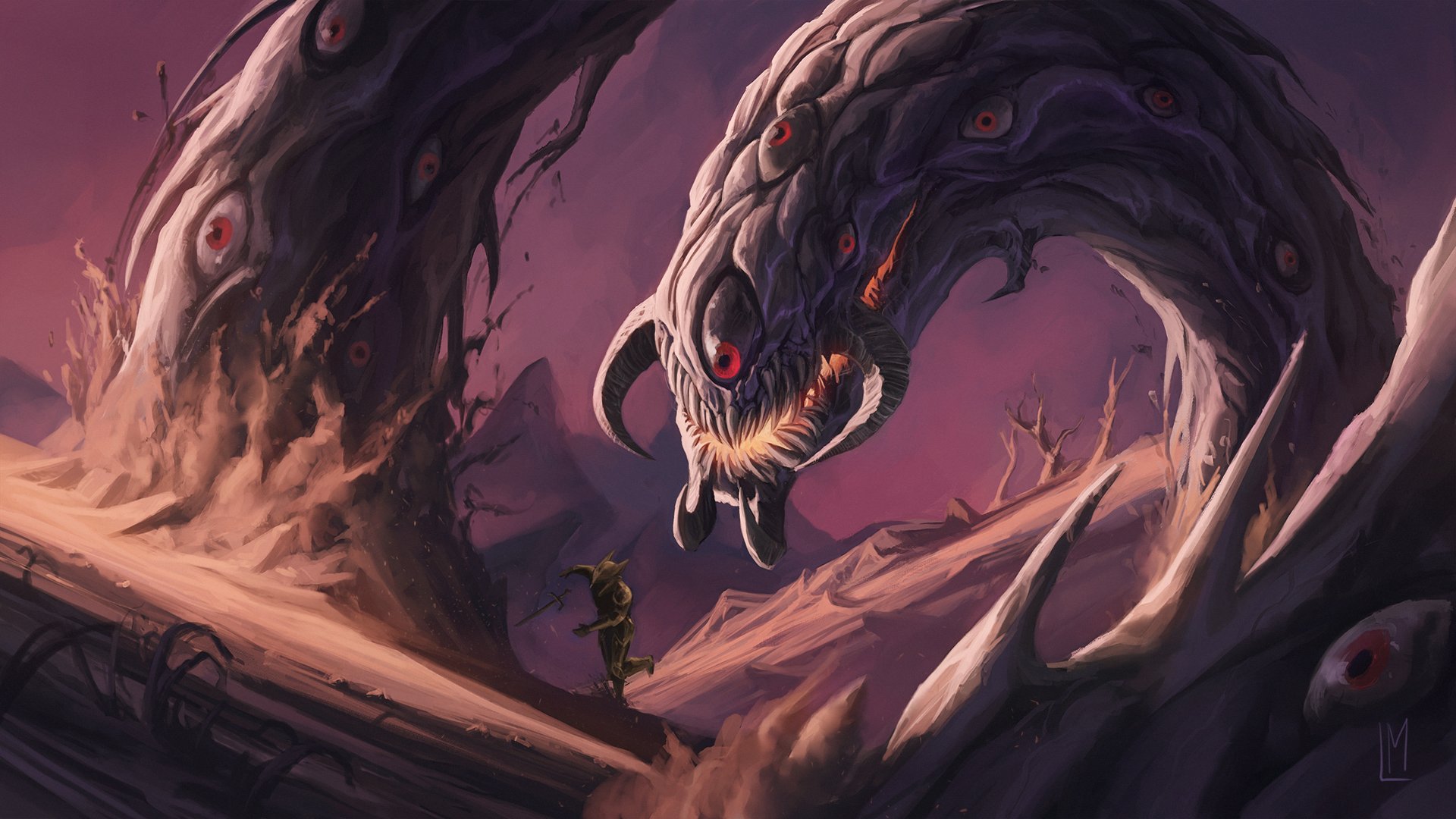 Terraria Destroyer Fan Art