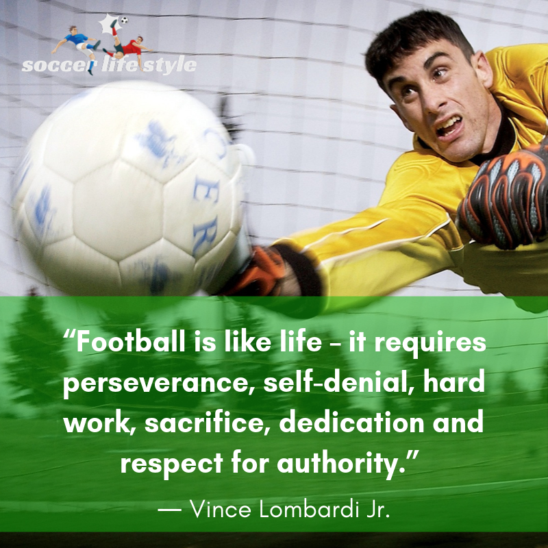 Hard Work Dedication Football