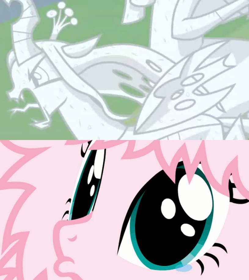 Queen Chrysalis And Fluffle Puff