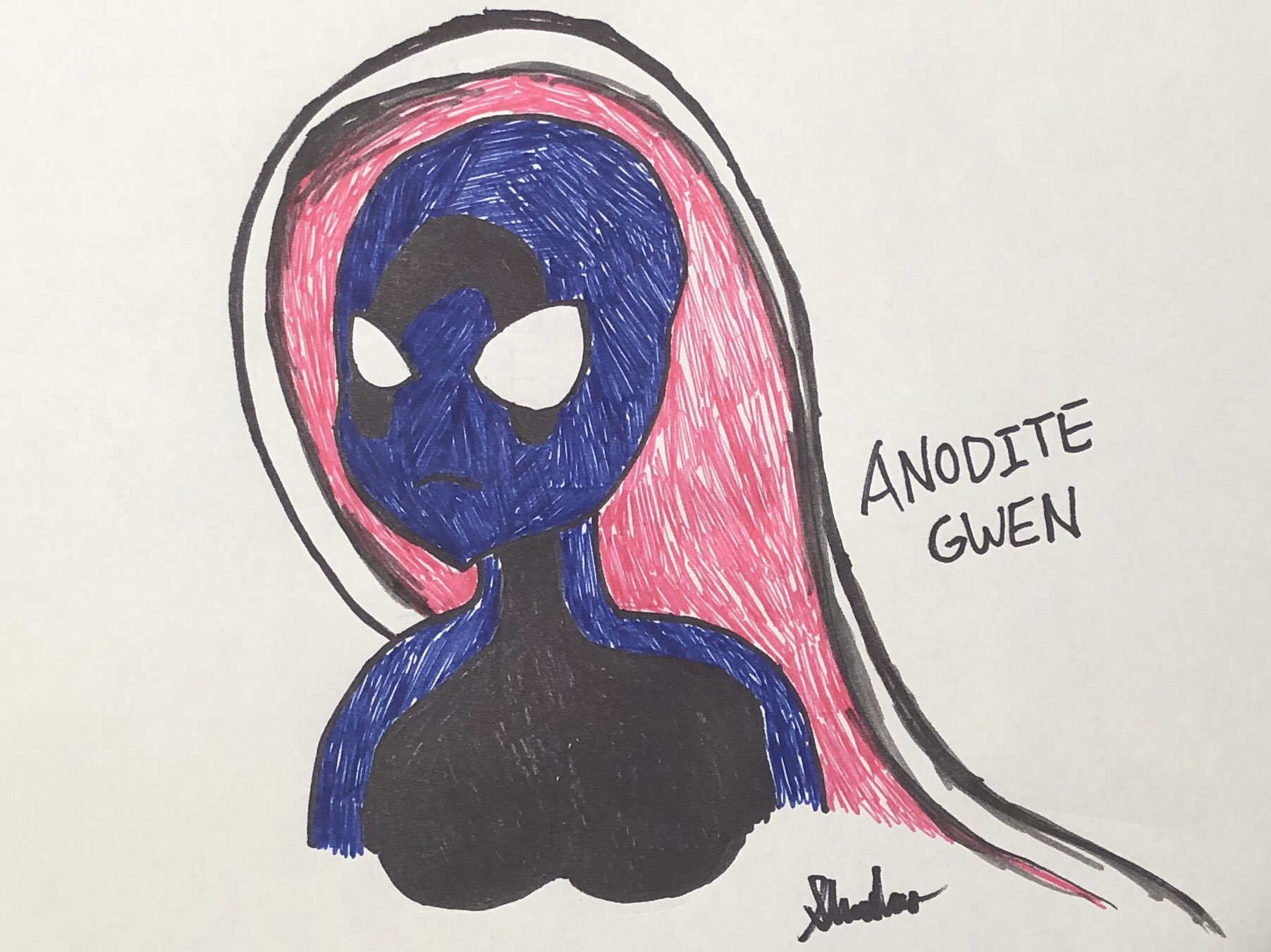 Gwen Tennyson Anodite Form