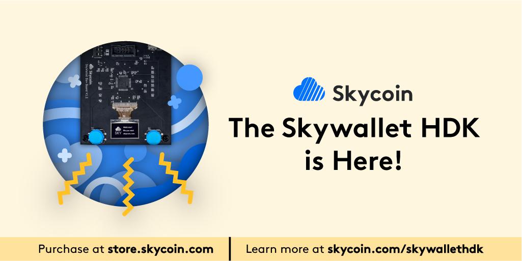 Skycoin on Twitter: "The Skywallet Hardware Developer Kit is now available in the store! This ...
