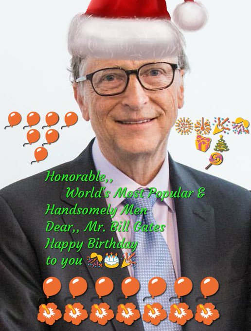 Bill Gates's Birthday Celebration | HappyBday.to