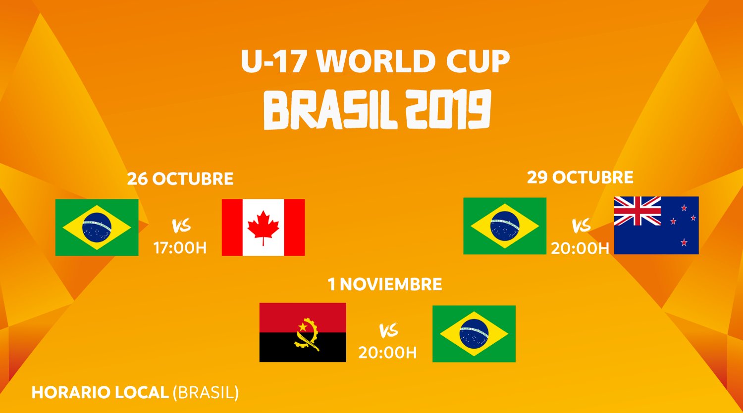 CONMEBOL.com on Twitter: "🙌 ¡Arranca el Mundial Sub-17 de la FIFA! 👉🇦🇷 No te pierdas los ...