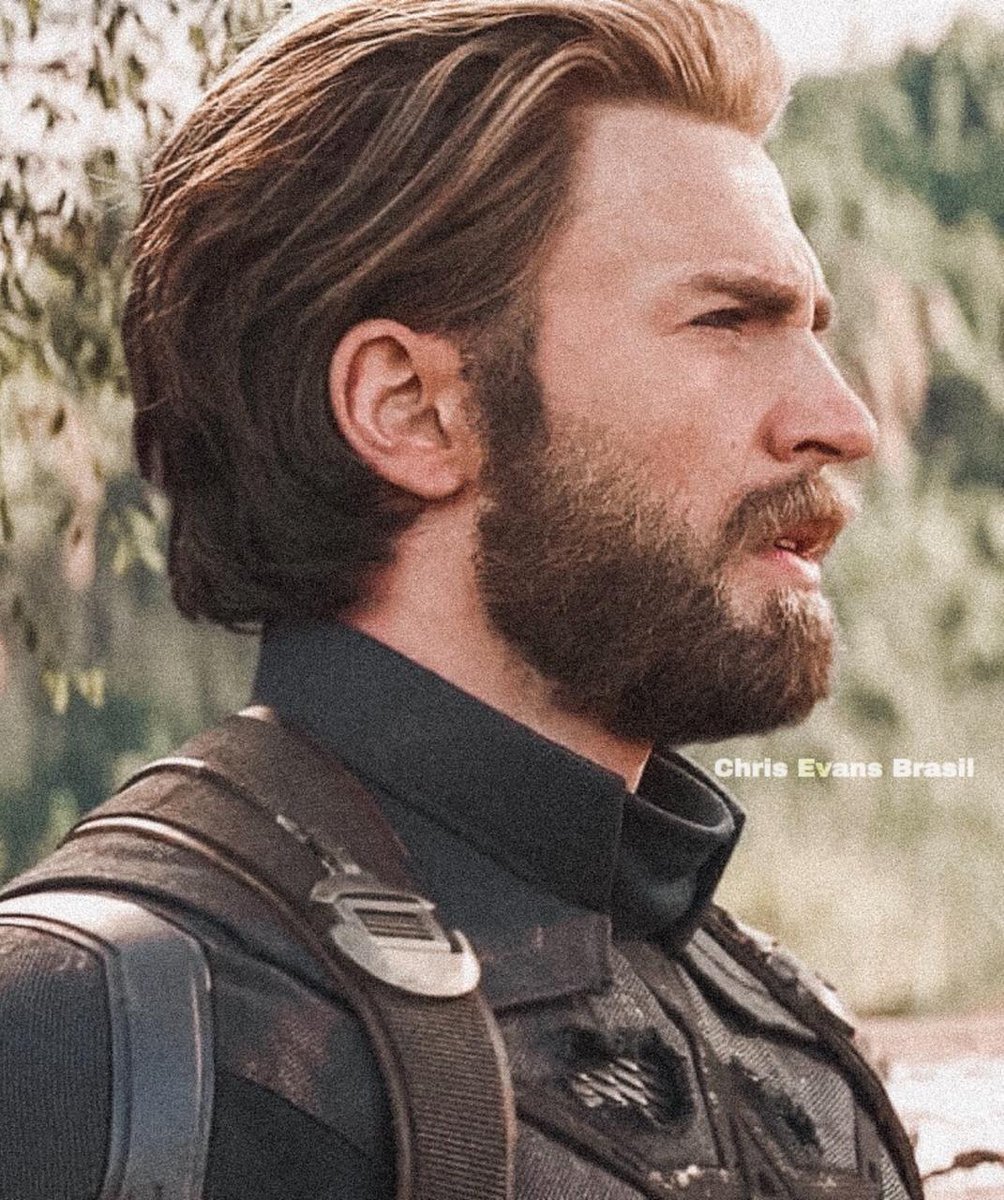 Chris Evans Beard Infinity War