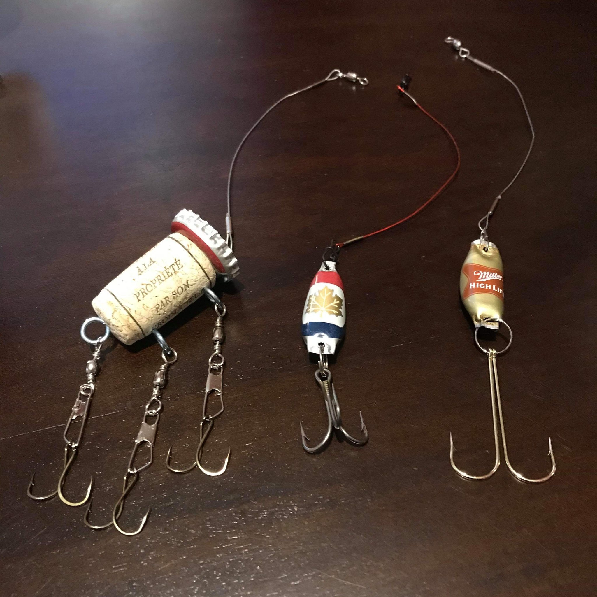 Homemade Spoon Lures