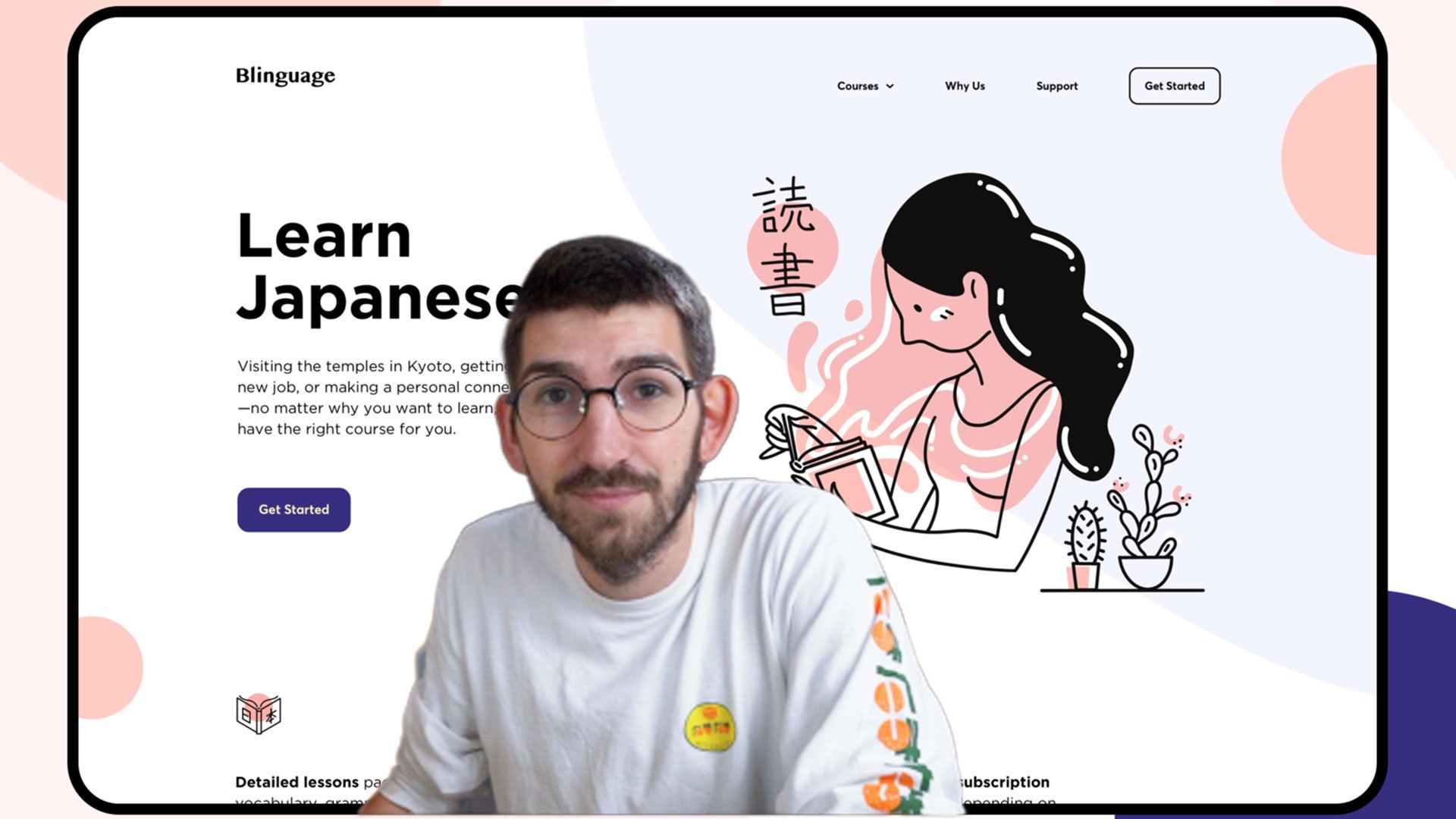 Benjamin Code on Twitter: "Nouveau Challenge ! 30 min pour coder cette landing page qui se ...