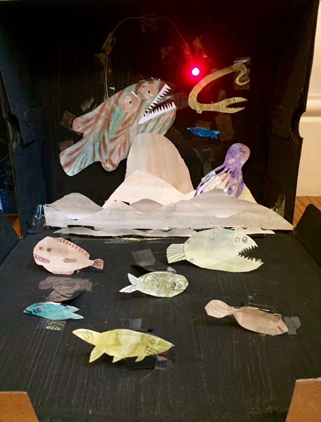 Paper Mache Angler Fish