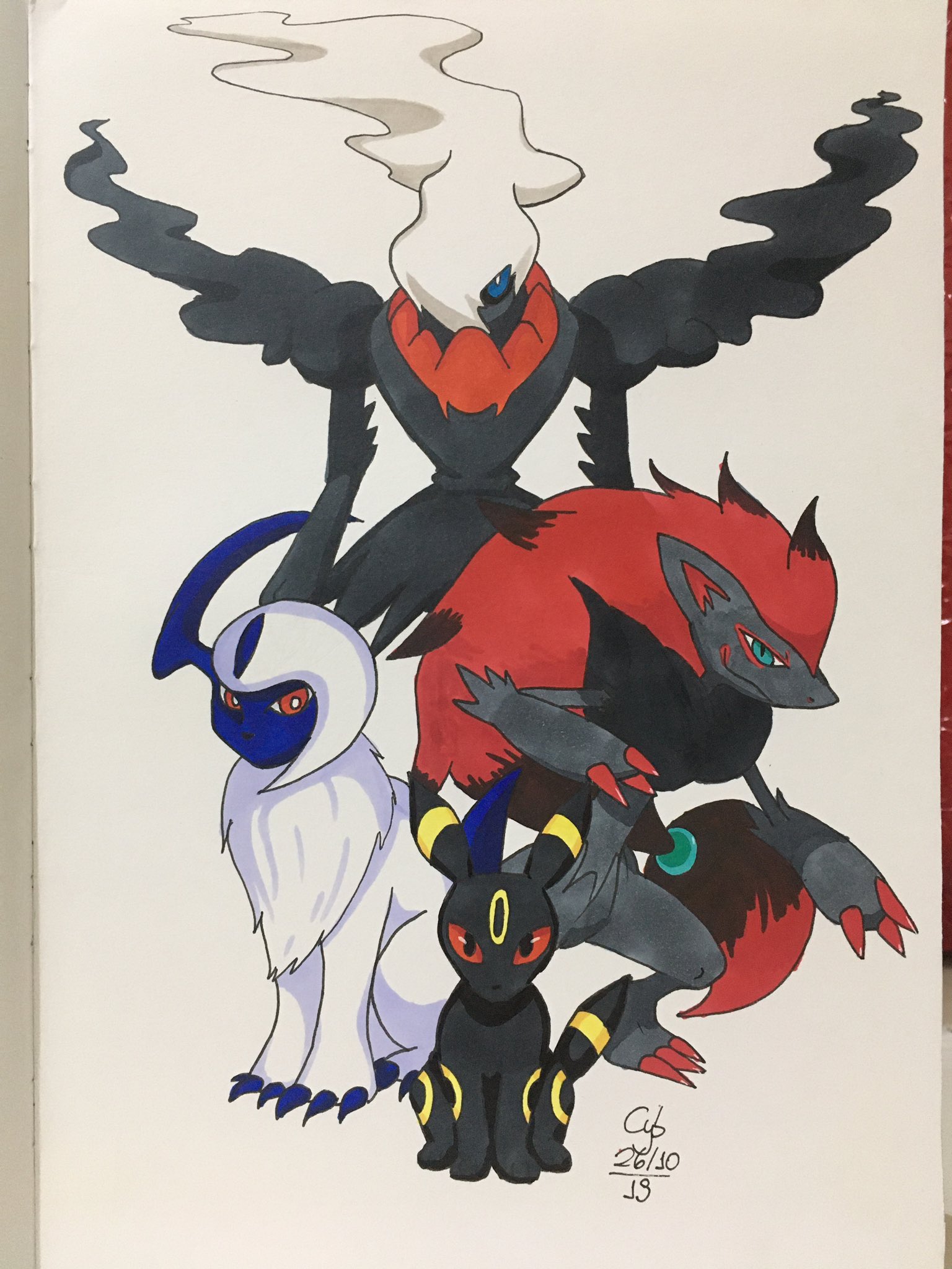 Absol And Umbreon