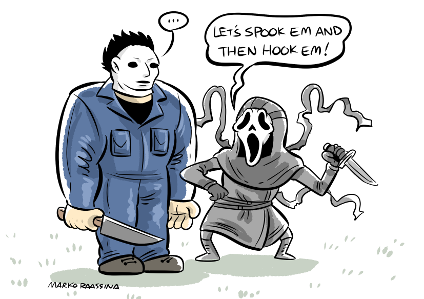 「Adventures of Michael Myers and Ghostface #DeadbyDaylight 」Marko (Nerd ...