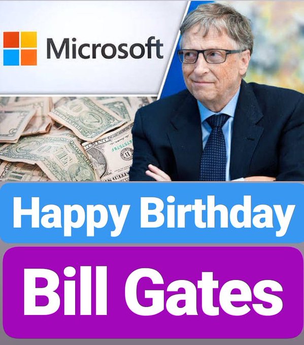 Bill Gates's Birthday Celebration | HappyBday.to