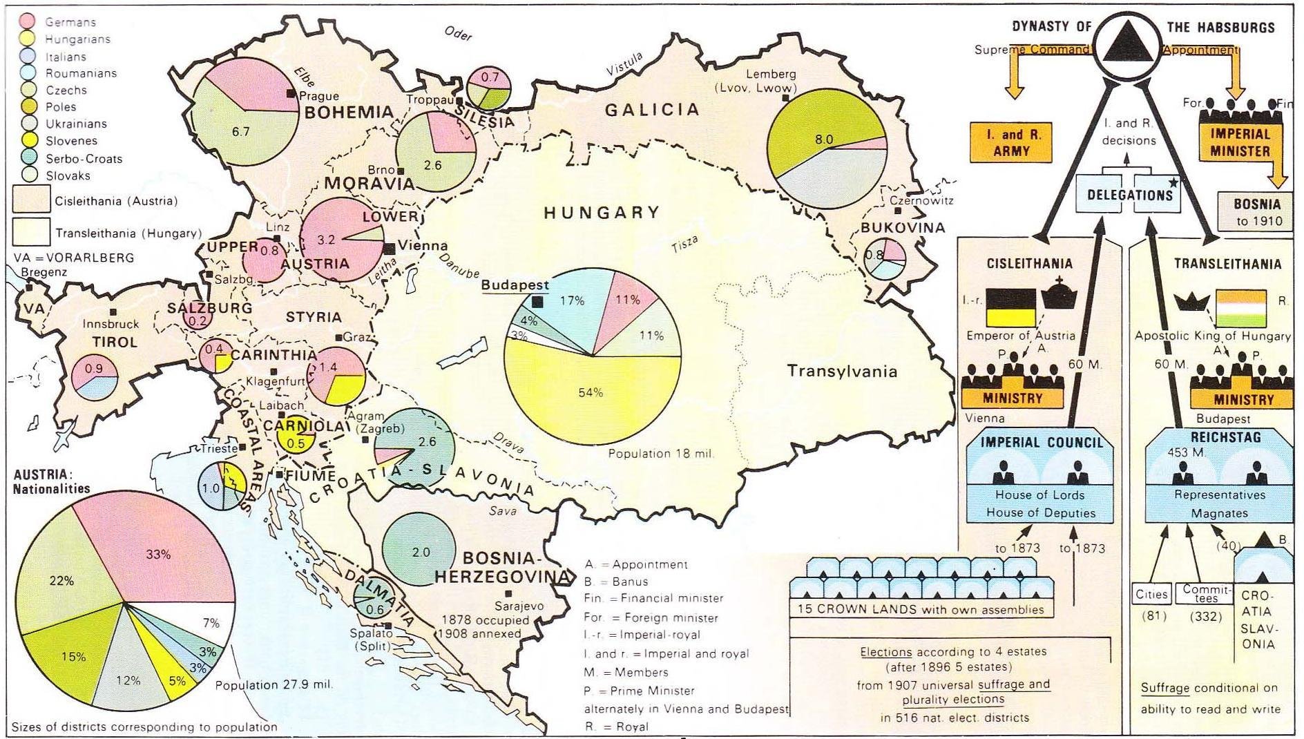 Large Map Of Hungary