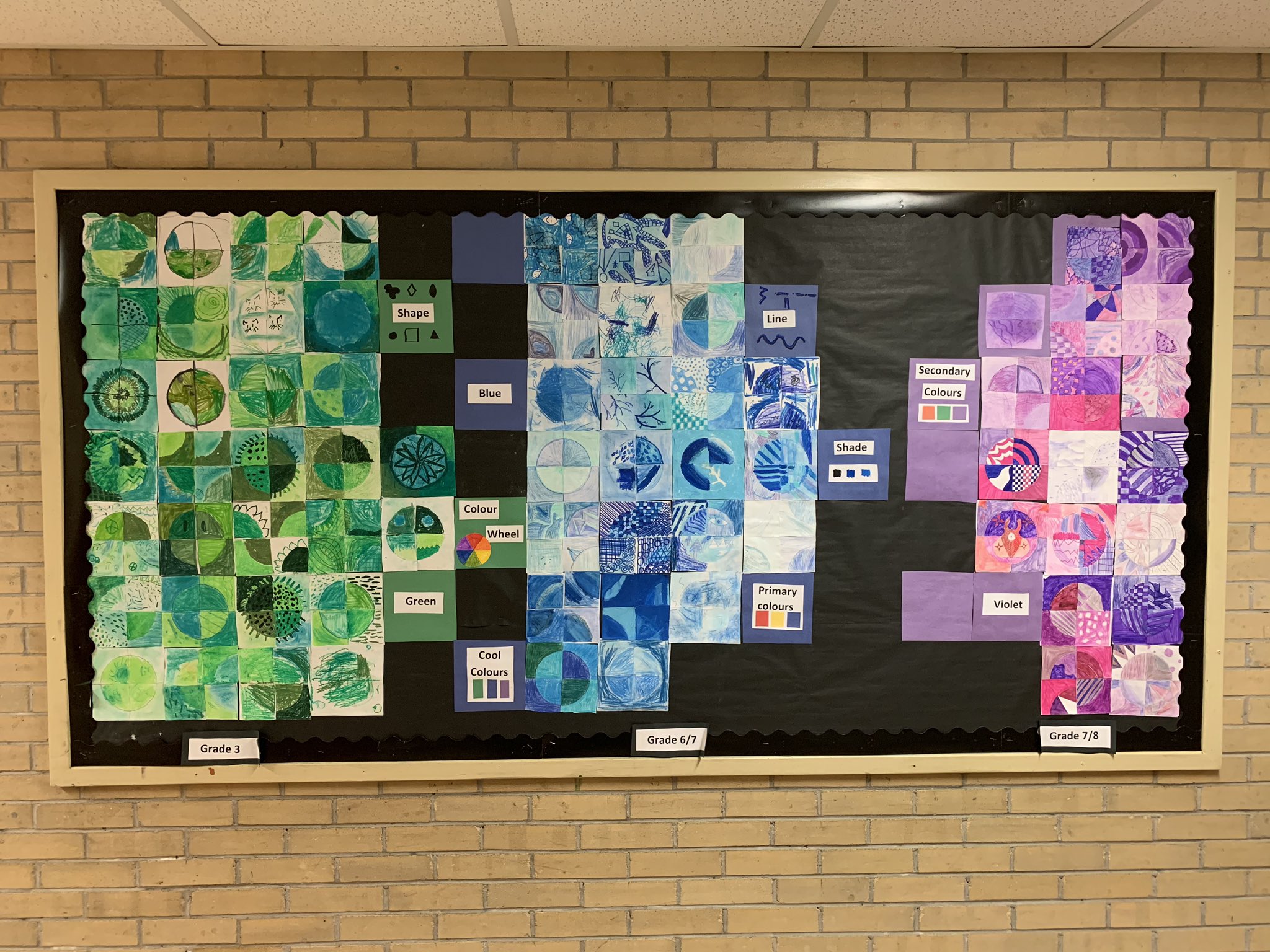 NPW School on Twitter: "Beautiful Collaborative Art Project created by ...