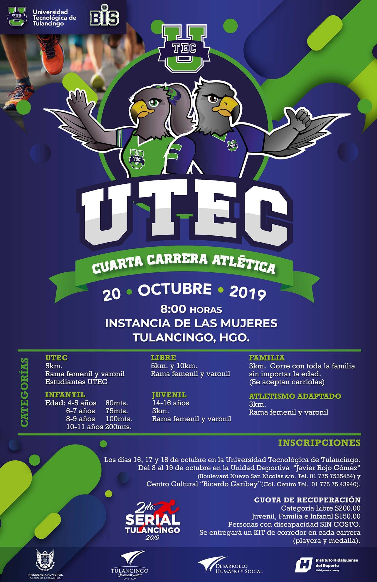 Utec Tulancingo Logo Diseño Digital Utec