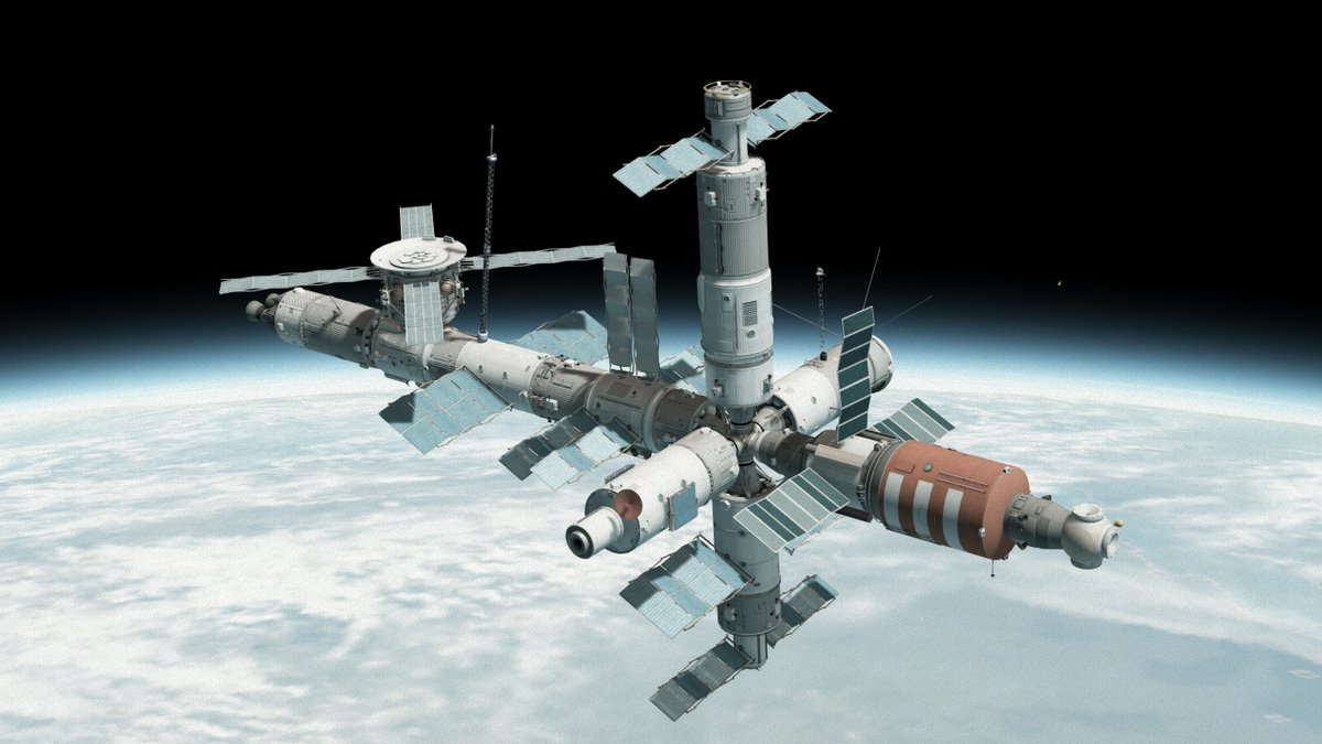 Mir Space Station Ksp