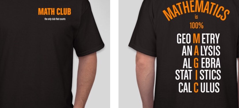 Math Shirt Designs