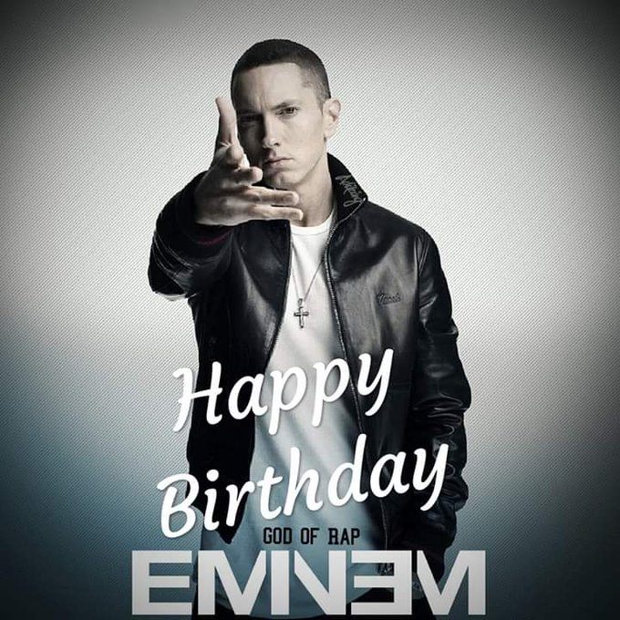 Eminem's Birthday Celebration | HappyBday.to