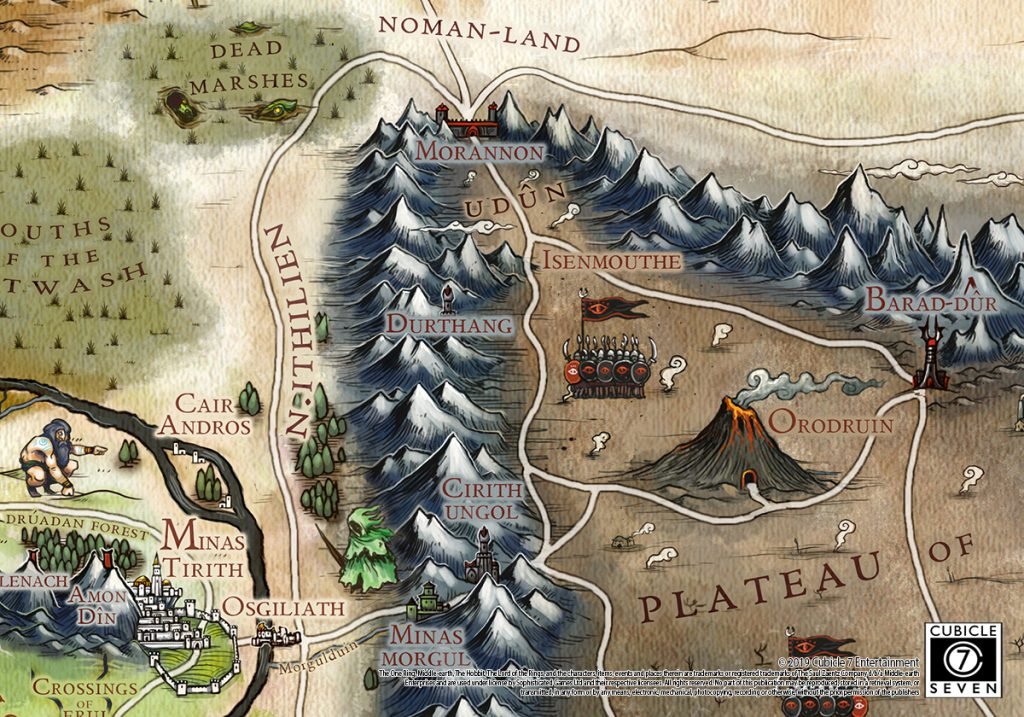 Dungeon Lords World Map