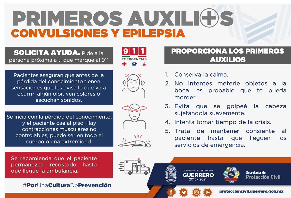 Convulsiones Primeros Auxilios