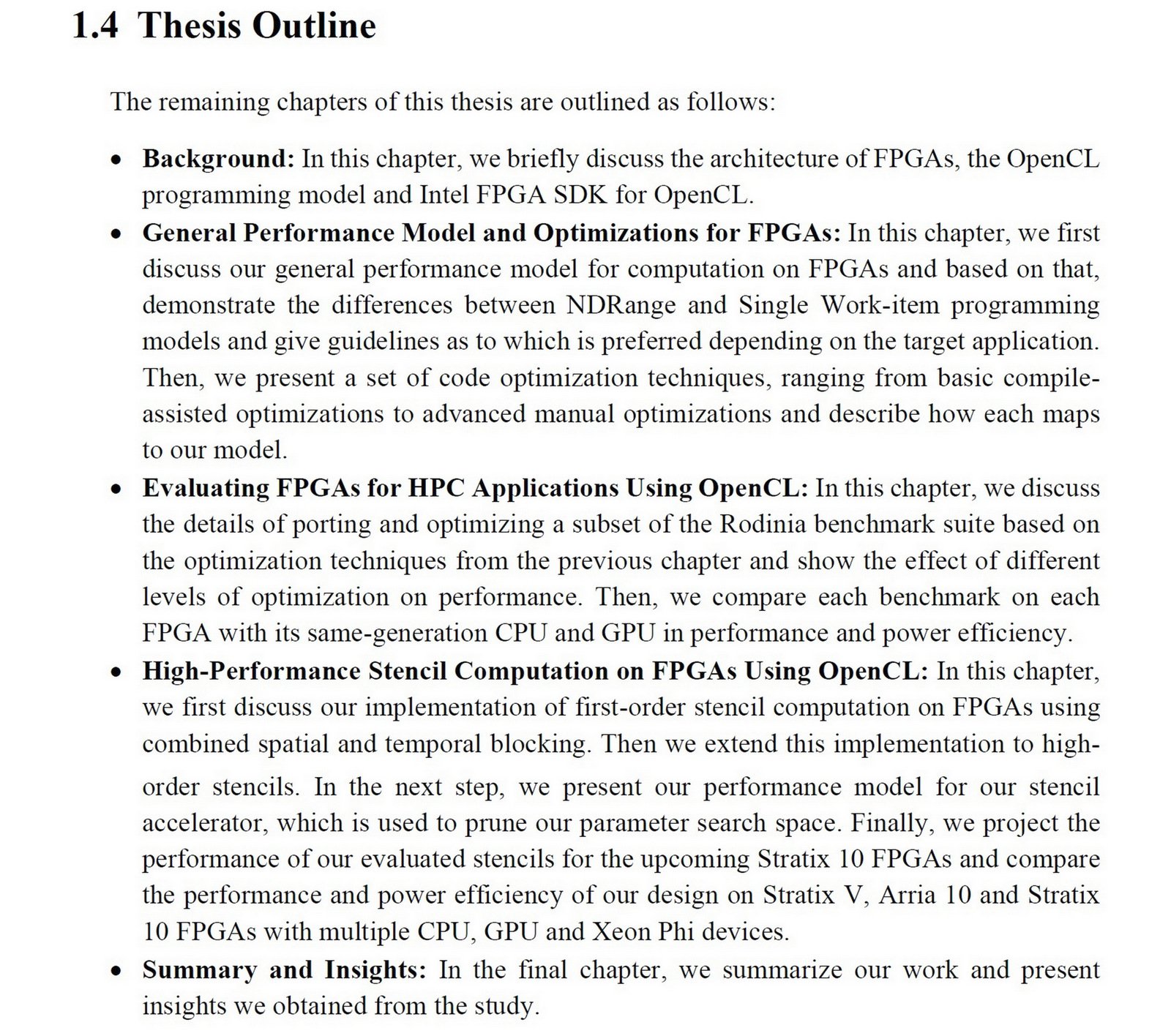 OGAWA, Tadashi on Twitter: "=> "High Performance Computing with FPGAs and OpenCL", PhD Thesis ...