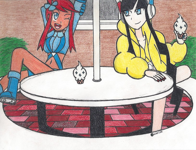 Pokemon Elesa And Skyla