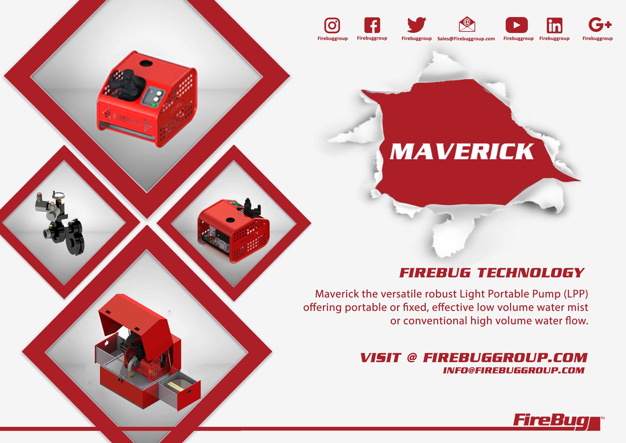 FireBug on Twitter: "Maverick-Firebug Technology Maverick the versatile robust Light Portable ...