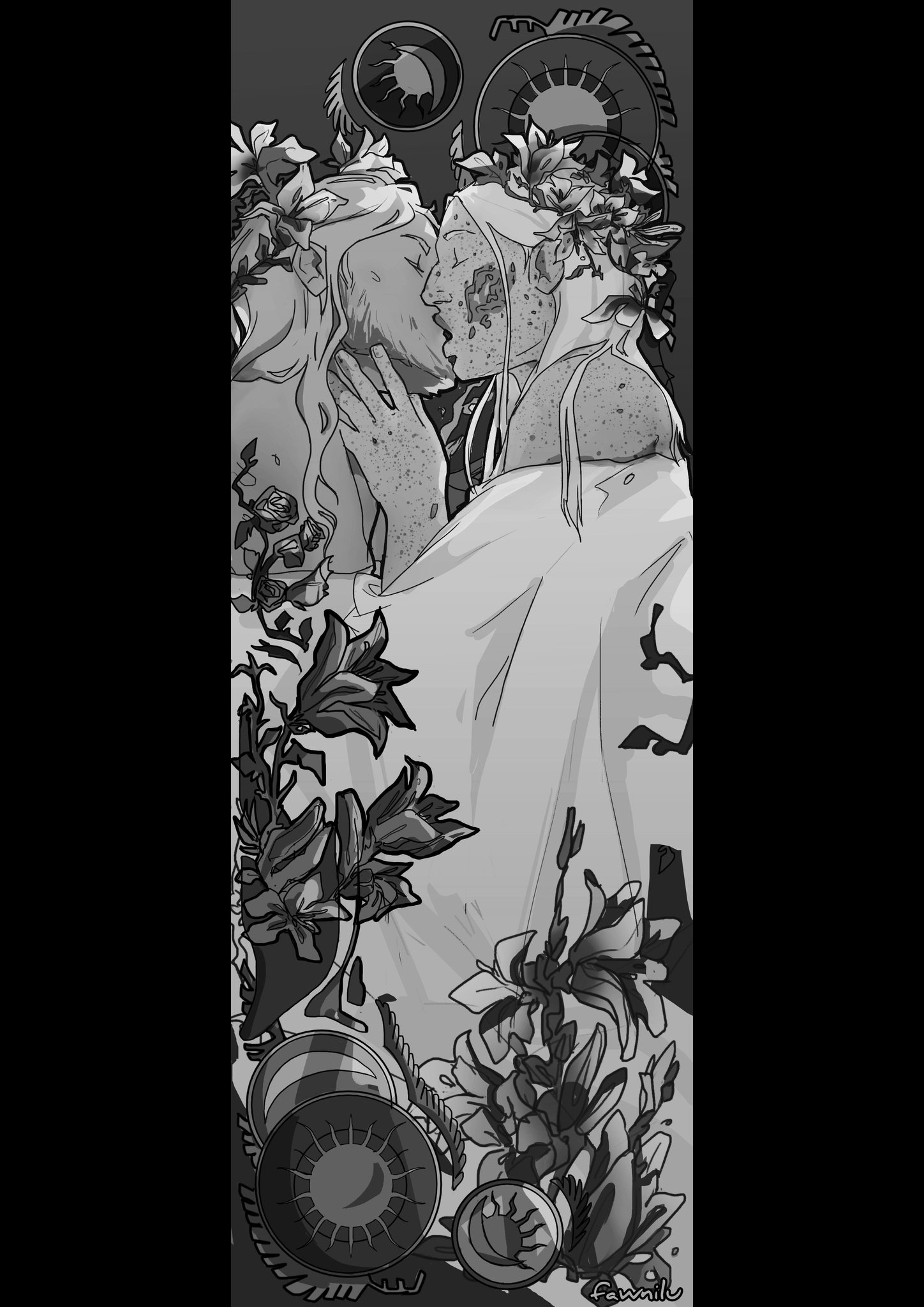 fawn 🇺🇦commissions open on Twitter: "#Inktober2019 Day 17 - Ornament Lets do JB like a Alphonse ...