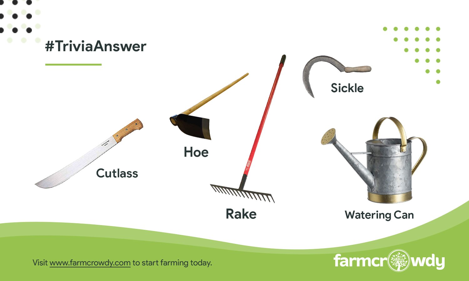 Farming Tools With Names
