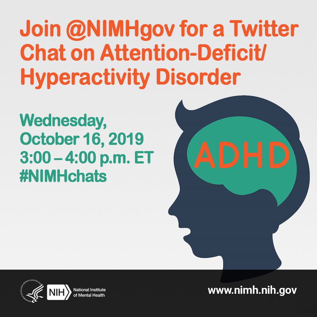#NIMHchats - ADHD Twitter Chat / Twitter