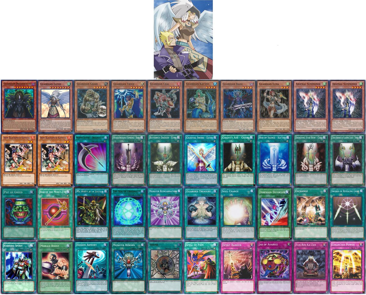 Yugi Yu Cards Rafaeals Deck The Guardians