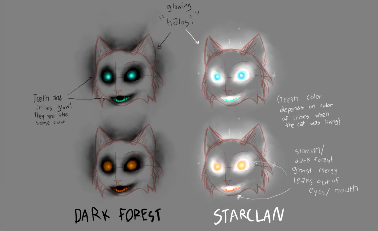 Warrior Cats Dark Forest Cats
