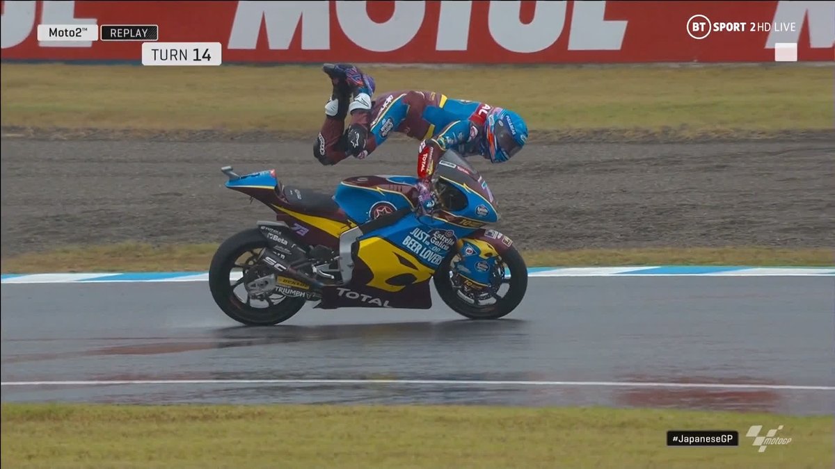 WOW!! ? Alex Marquez pulled off one of the craziest saves you will ever ...