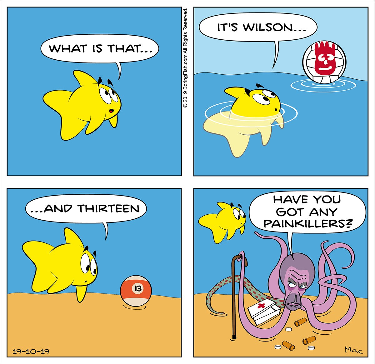 Boring Fish Comics (@BoringFishCom) さんのイラスト・マンガ作品まとめ (1 件) - Twoucan