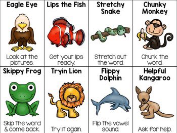 Chunky Monkey Reading Strategy