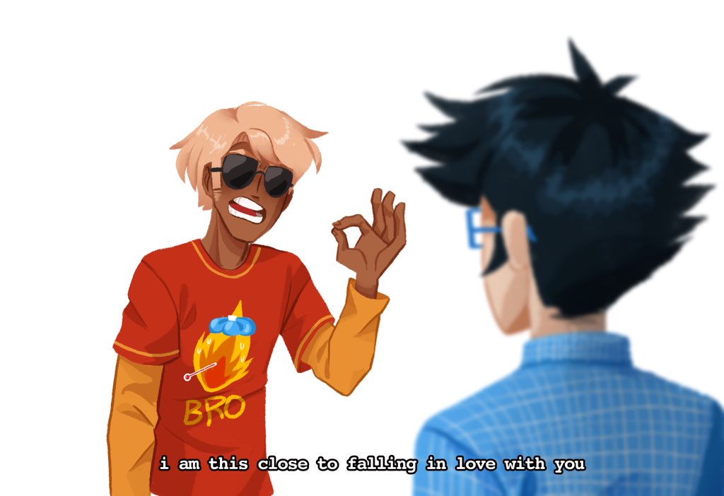 Homestuck Dave X John