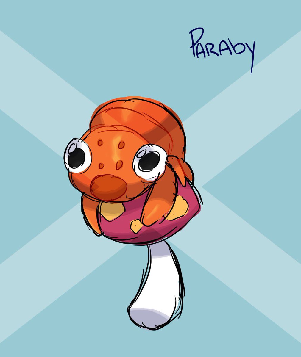 Pokemon Paras Evolution