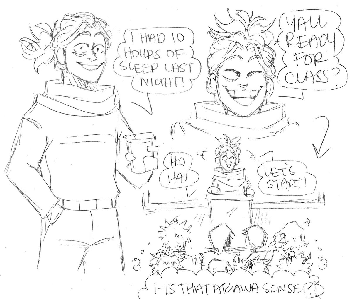 「check and mate #erasermic #bnha (1/3) 」nart (submas brainrot)の漫画