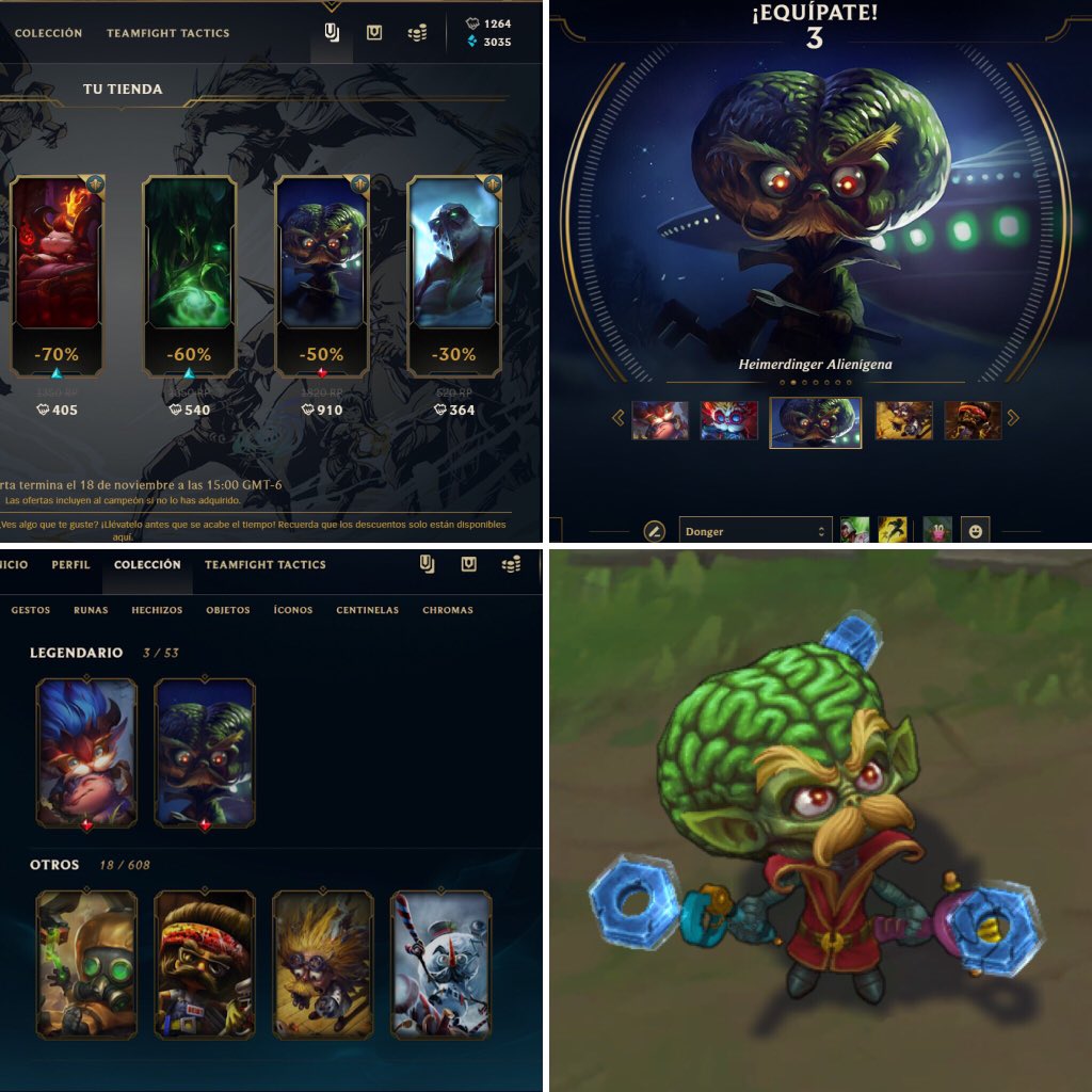 Heimerdinger Alien Invader Skin