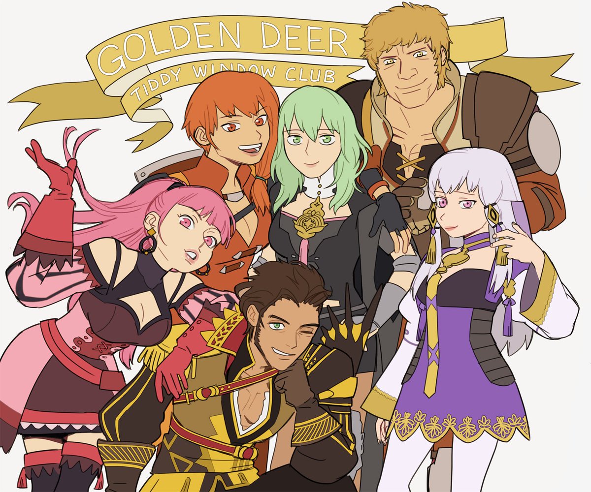 「most tiddy award: golden deer house 」|Killian Ng🌱のイラスト