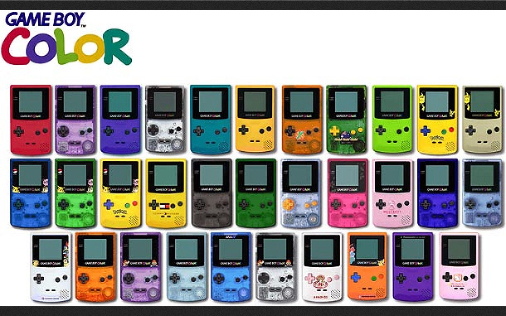 Every Gameboy Color