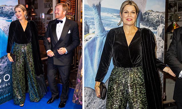 MAXIMA y WILLEM-ALEXANDER en el estreno del documental 'Galapagos: Hope ...
