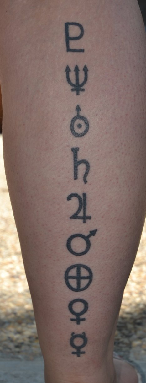 Planet Order Tattoos Minimalist Compass Rose Temporary Tattoo Set Of