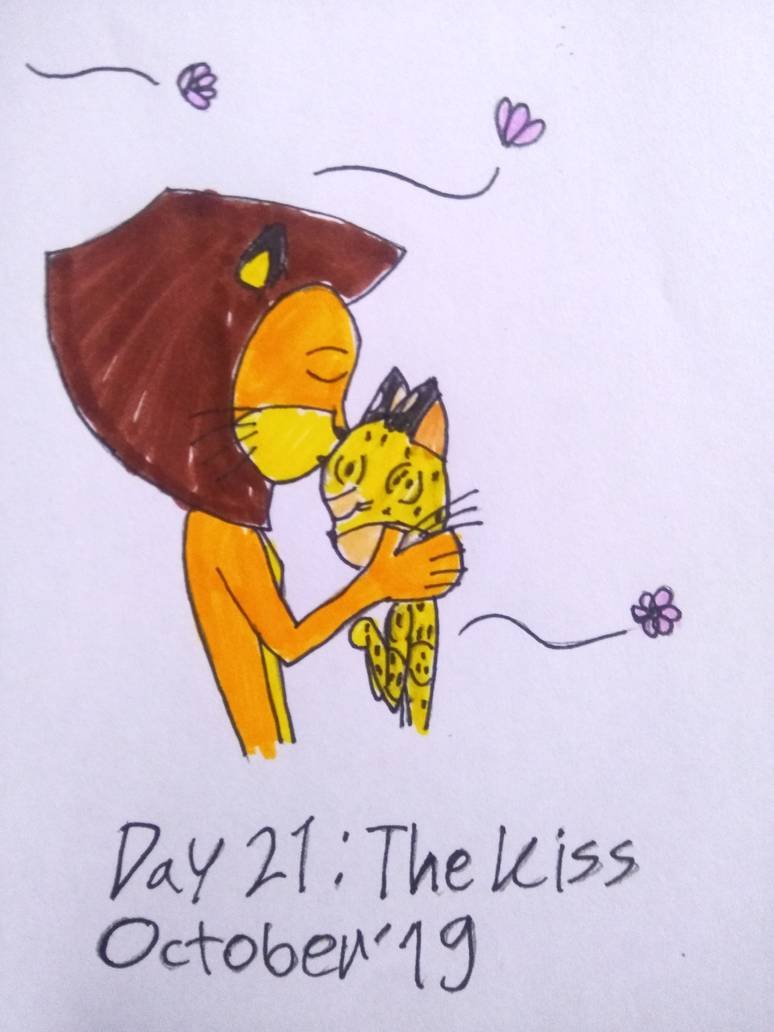 Madagascar 3 Gia And Alex Kiss