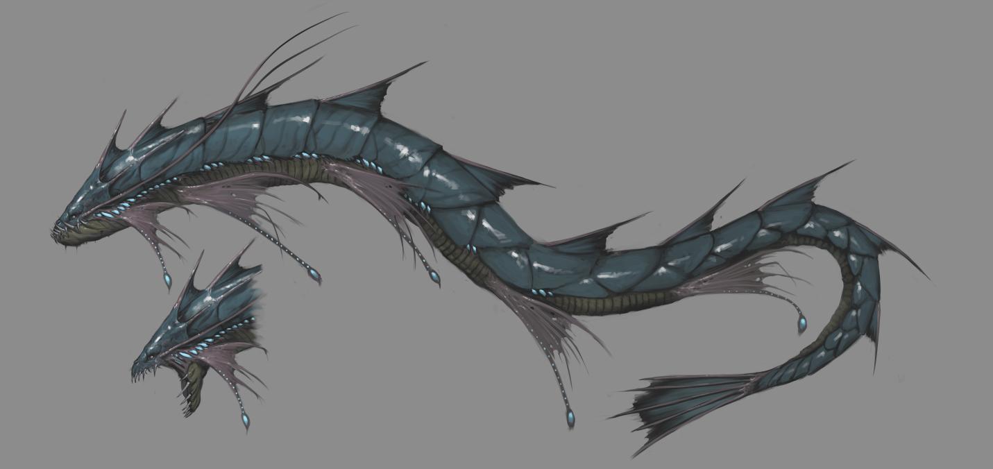 Sea Monster Concept Art