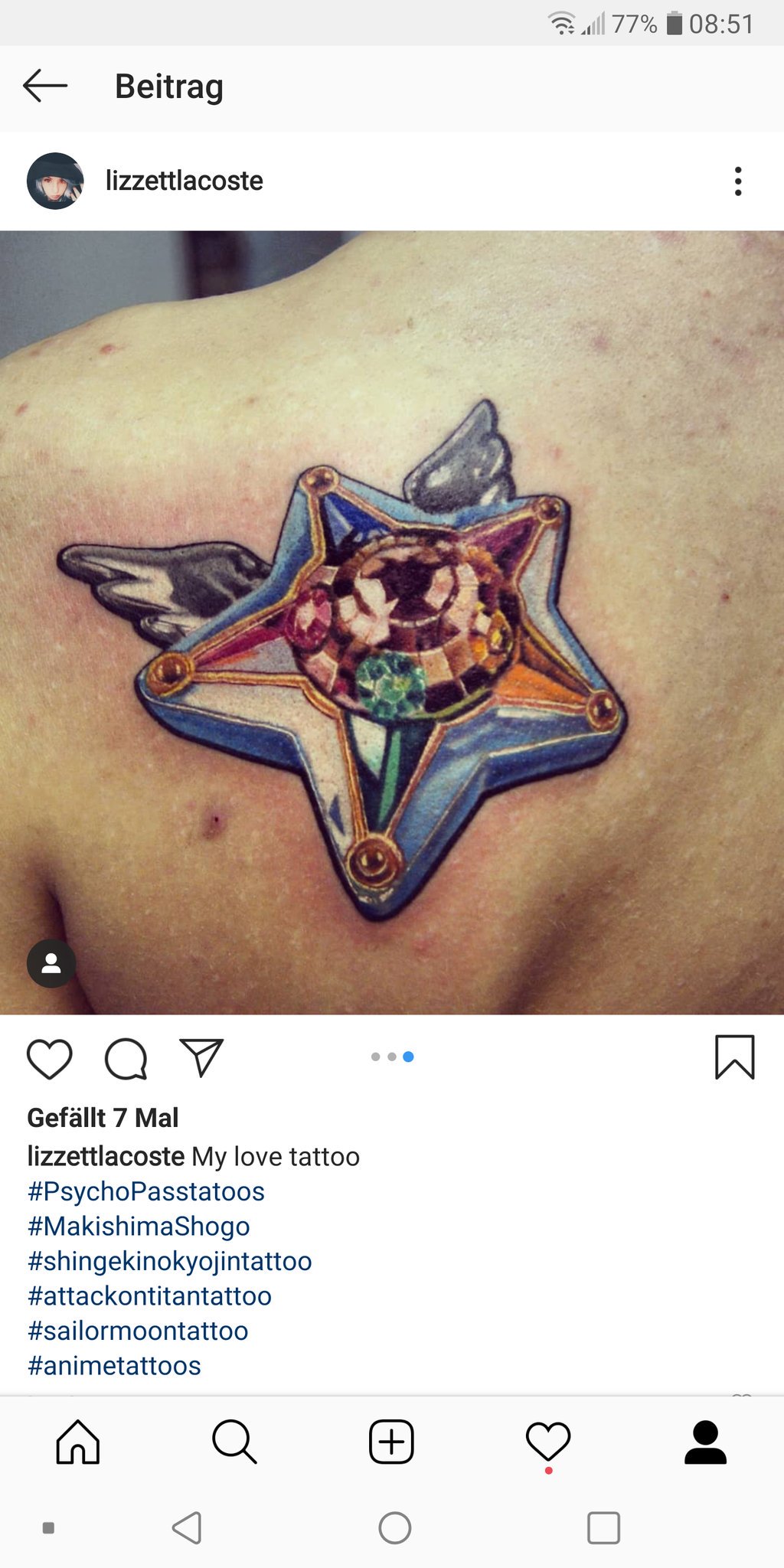 Gucci Design Tattoo