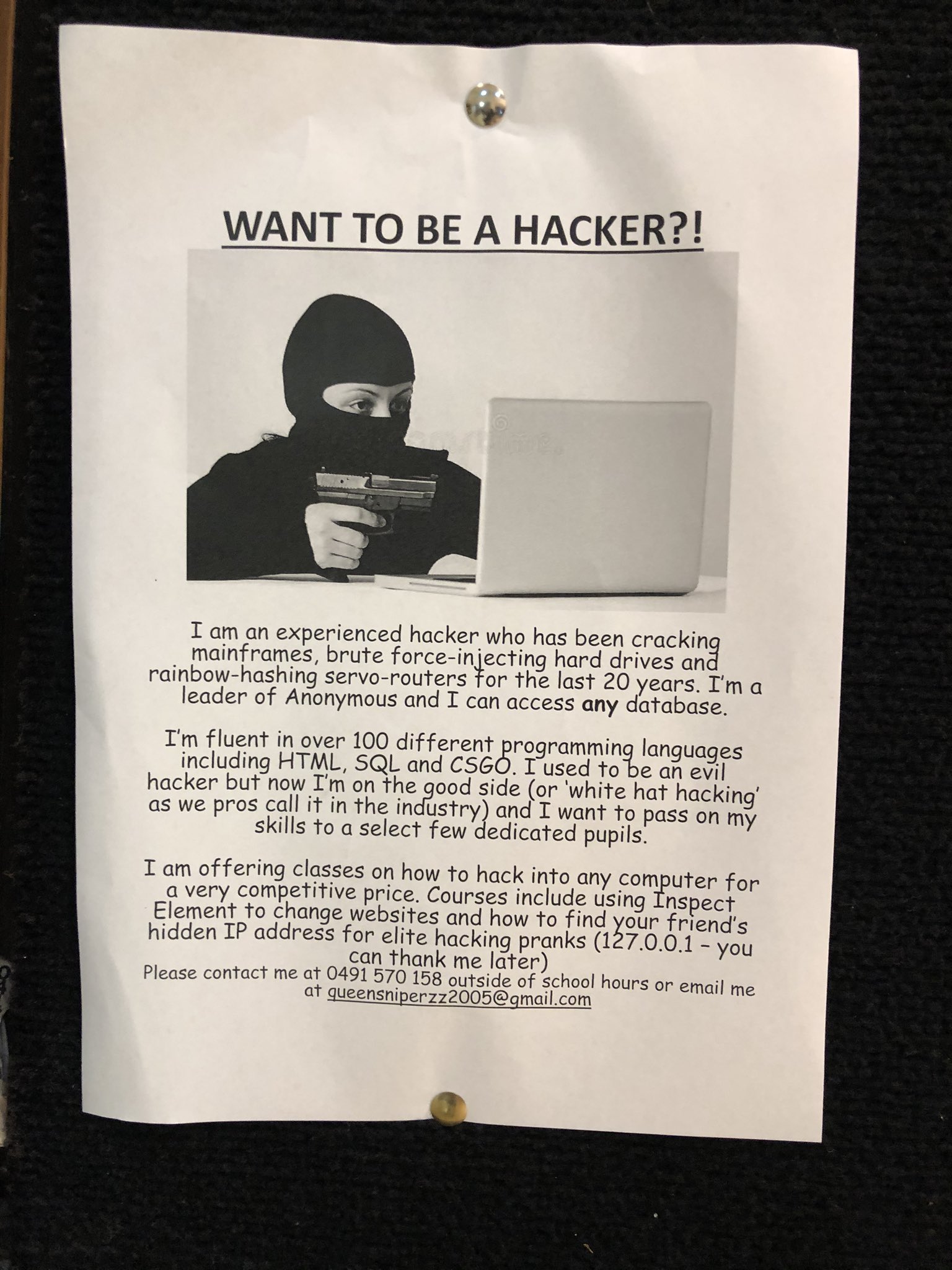 Competition Computer Pranks